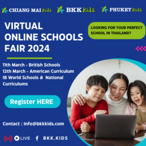 Virtual Online Schools Fair 2024 - Chiang Mai Kids by BKK Kids